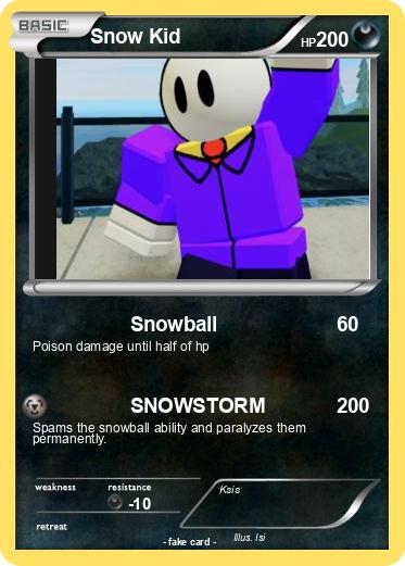 Pokémon Snow Kid 2 2 - Snowball - My Pokemon Card