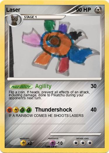 Pokémon Laser 471 471 - Agility - My Pokemon Card