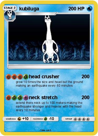 Pokémon kubiluga - head crusher - My Pokemon Card