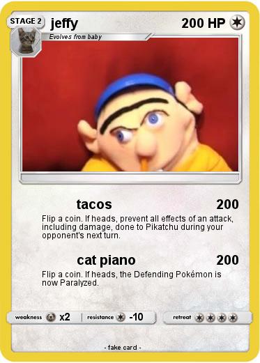 Pokémon jeffy 961 961 - tacos - My Pokemon Card