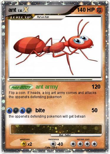 Pokémon ant 73 73 - ant army - My Pokemon Card