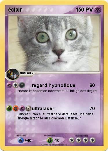 Pokémon eclair 17 17 - regard hypnotique - Ma carte Pokémon