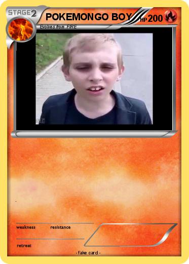 Pokémon POKEMONGO BOY - My Pokemon Card