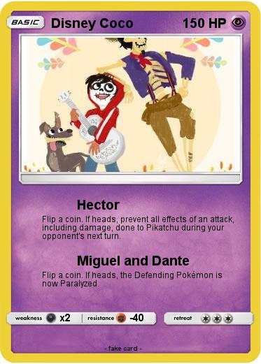 Pokémon Disney Coco - Hector - My Pokemon Card