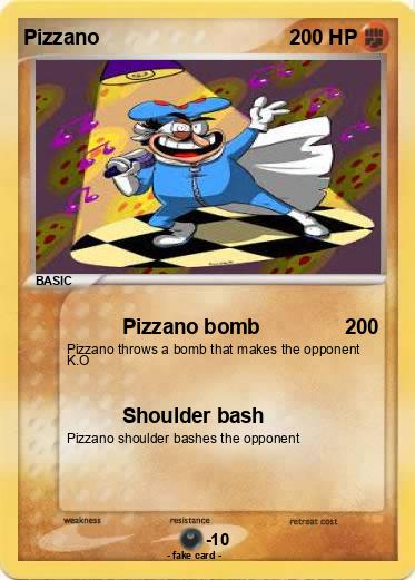 Pokémon Pizzano 1 1 - Pizzano bomb - My Pokemon Card
