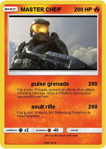 Pokémon MASTER CHEIF 508 508 - pulse grenade - My Pokemon Card