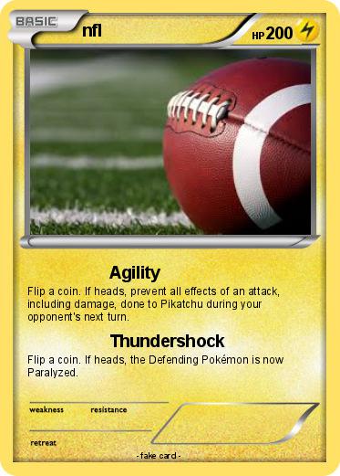Pokémon nfl 18 18 - Agility - My Pokemon Card