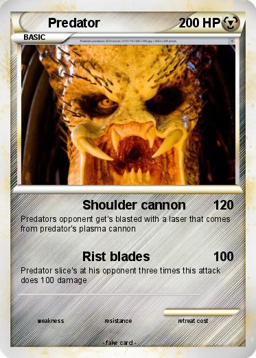 Pokémon Predator 595 595 - Shoulder cannon - My Pokemon Card