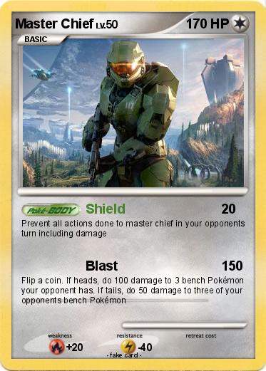 Pokémon Master Chief 1919 1919 - Shield - My Pokemon Card