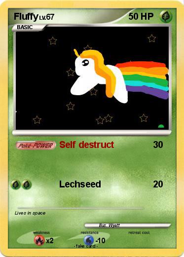 Pokémon Fluffy 649 649 - Self destruct - My Pokemon Card