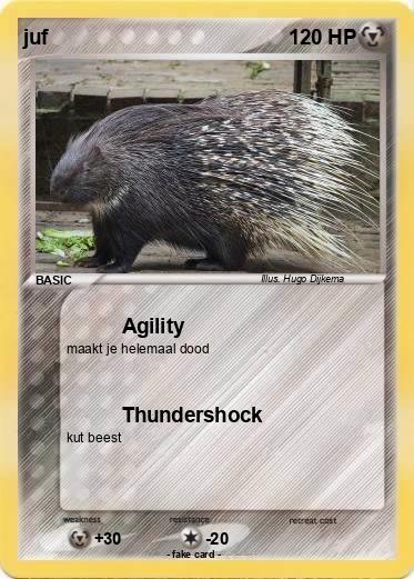 Pokémon juf 47 47 - Agility - My Pokemon Card
