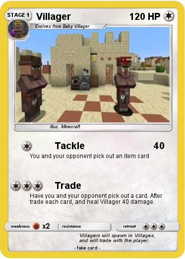 Pokémon Villager 305 305 - Tackle - My Pokemon Card