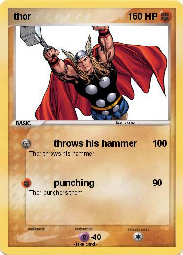 Pokémon thor 448 448 - throws his hammer - My Pokemon Card