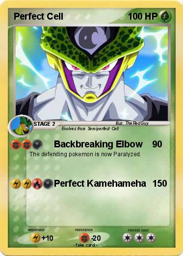Pokémon Perfect Cell 70 70 - Backbreaking Elbow - My Pokemon Card