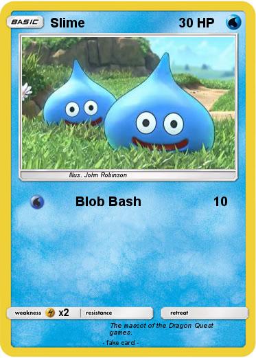 Pokémon Slime 515 515 - Blob Bash - My Pokemon Card