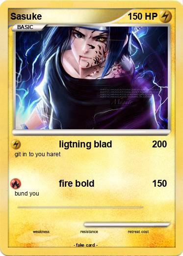 Pokémon Sasuke 5245 5245 - ligtning blad - My Pokemon Card