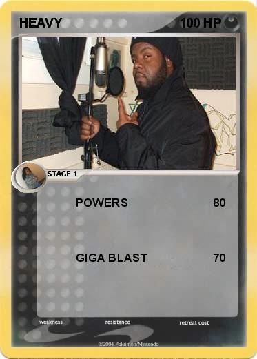 Pokémon HEAVY - POWERS - My Pokemon Card