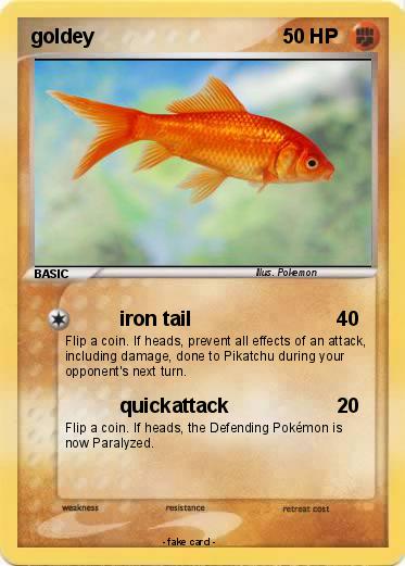Pokémon goldey 2 2 - iron tail - My Pokemon Card
