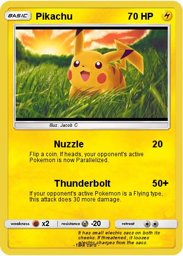 Pokémon Pikachu 19820 19820 - Nuzzle - My Pokemon Card