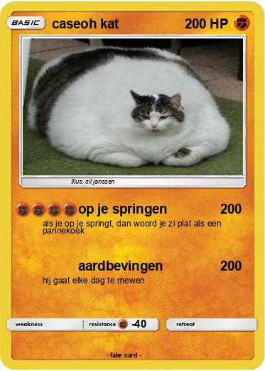 Pokémon caseoh kat - op je springen - My Pokemon Card