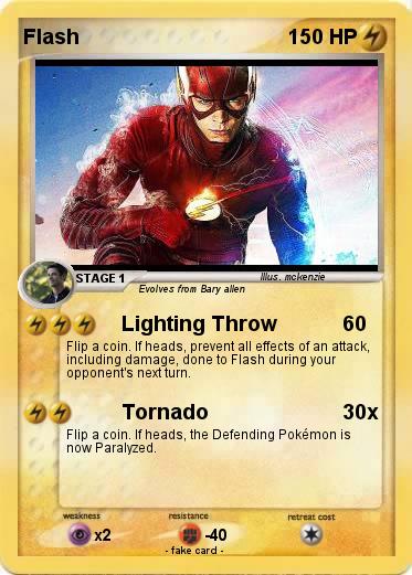 Pokémon Flash 753 753 - Lighting Throw - My Pokemon Card
