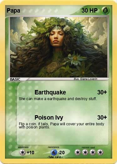 Pokémon Papa 1213 1213 - Earthquake - My Pokemon Card