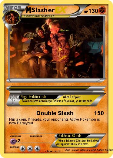 Pokémon Slasher 106 106 - Double Slash - My Pokemon Card
