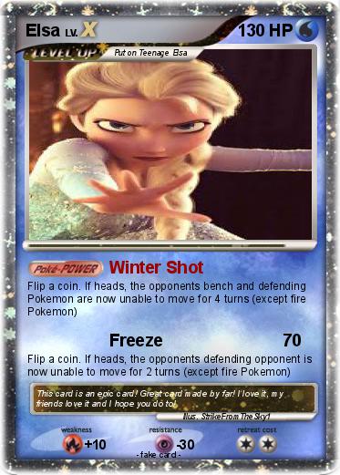 Pokémon Elsa 741 741 - Winter Shot - My Pokemon Card