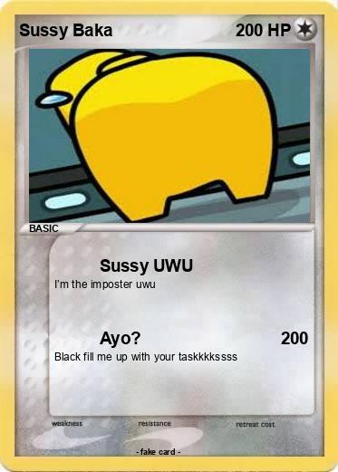 Pokémon Sussy Baka 236 236 - Sussy UWU - My Pokemon Card