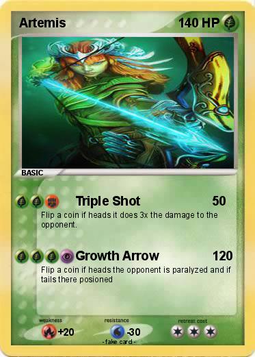 Pokémon Artemis 146 146 - Triple Shot - My Pokemon Card