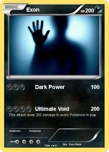 Pokémon Exon 4 4 - Dark Power - My Pokemon Card