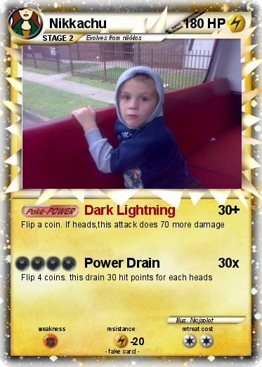 Pokémon Nikkachu 3 3 - Dark Lightning - My Pokemon Card