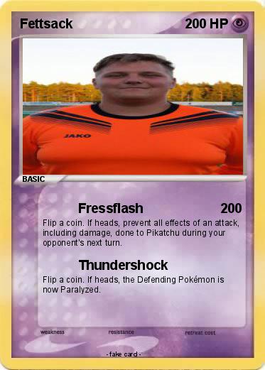 Pokémon Fettsack 13 13 - Fressflash - My Pokemon Card