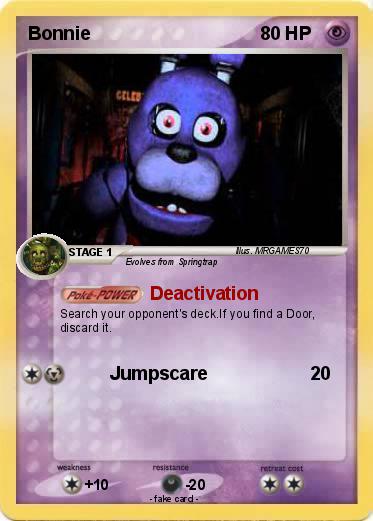 Pokémon Bonnie 591 591 - Deactivation - My Pokemon Card