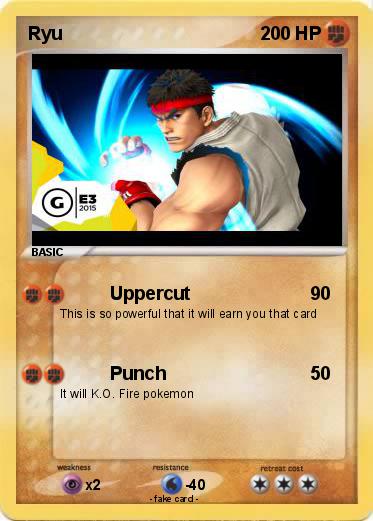 Pokémon Ryu 360 360 - Uppercut - My Pokemon Card