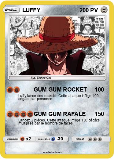 Pokémon LUFFY 3813 3813 - GUM GUM ROCKET - Ma carte Pokémon
