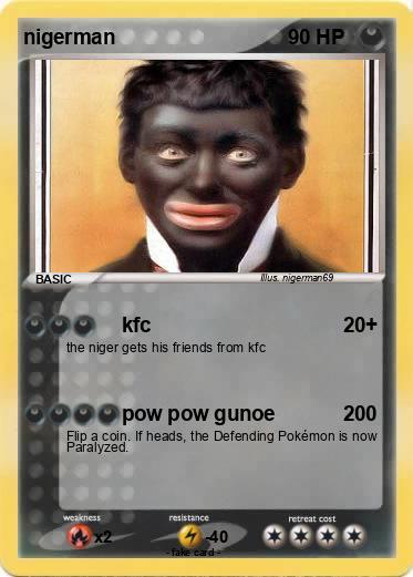 Pokémon nigerman - kfc - My Pokemon Card
