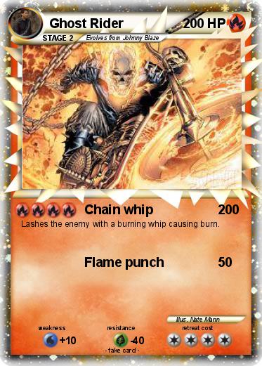 Pokémon Ghost Rider 549 549 - Chain whip - My Pokemon Card