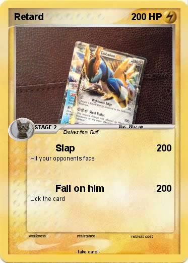 Pokémon Retard 270 270 - Slap - My Pokemon Card