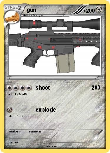 Pokémon gun 426 426 - shoot - My Pokemon Card