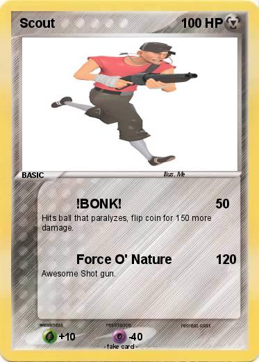 Pokémon Scout 299 299 - !BONK! - My Pokemon Card