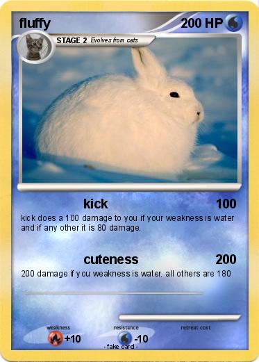 Pokémon fluffy 243 243 - kick - My Pokemon Card