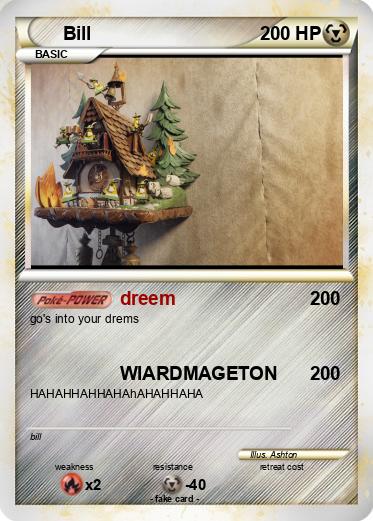 Pokémon Bill 2161 2161 - dreem - My Pokemon Card