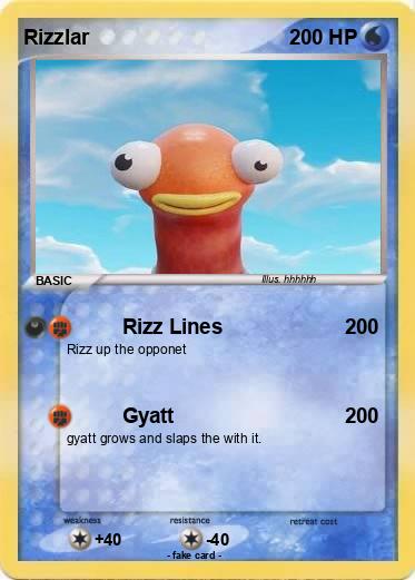 Pokémon Rizzlar - Rizz Lines - My Pokemon Card