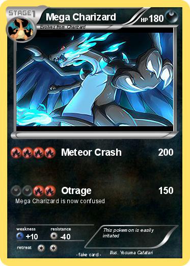 Pokémon Mega Charizard 757 757 - Meteor Crash - My Pokemon Card