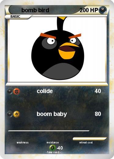 Pokémon bomb bird 12 12 - colide - My Pokemon Card