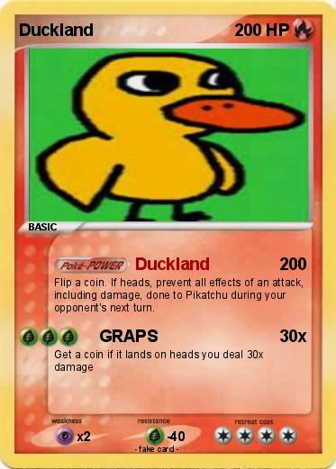Pokémon Duckland - Duckland - My Pokemon Card
