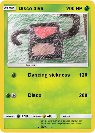 Pokémon Disco diva 2 2 - Dancing sickness - My Pokemon Card