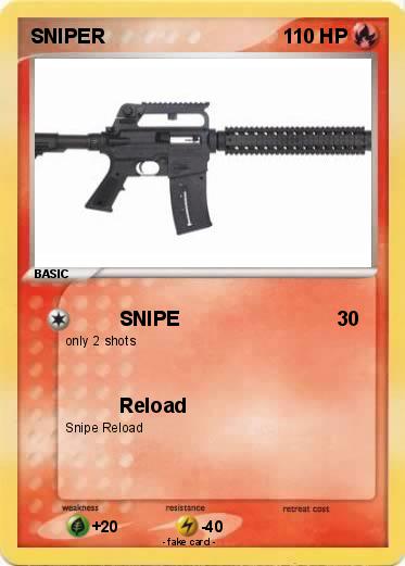 Pokémon SNIPER 1112 1112 - SNIPE - My Pokemon Card