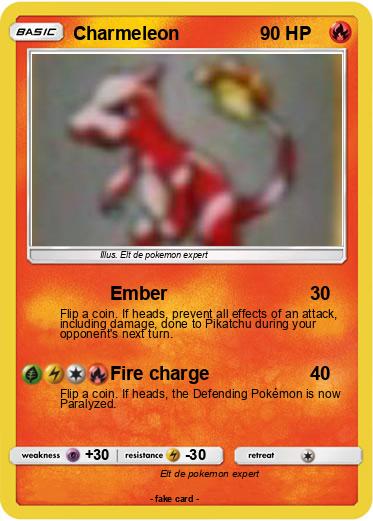 Pokémon Charmeleon 934 934 - Ember - My Pokemon Card